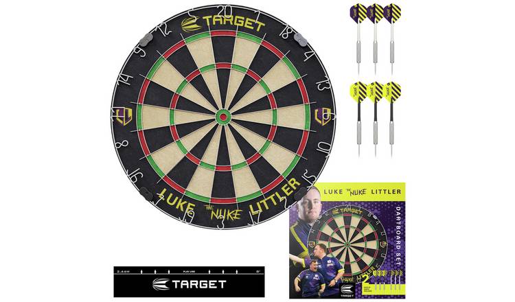 Luke Littler Luke The Nuke Dartboard Set