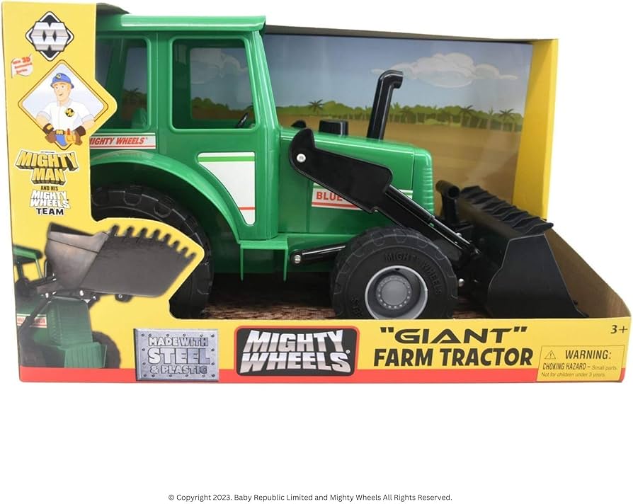 Mighty Man: Mighty Wheels Giant Farm Tractor