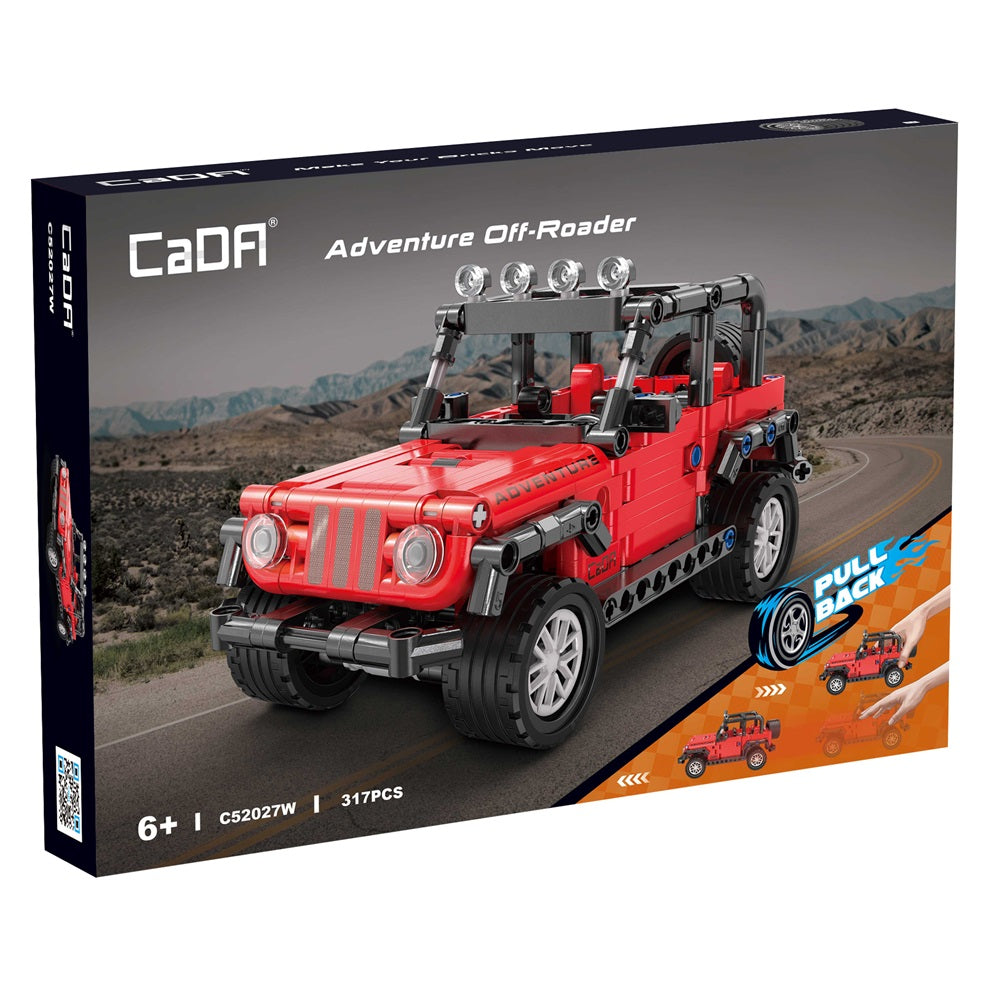CaDA - Off Road Defender - Red - 317 pcs