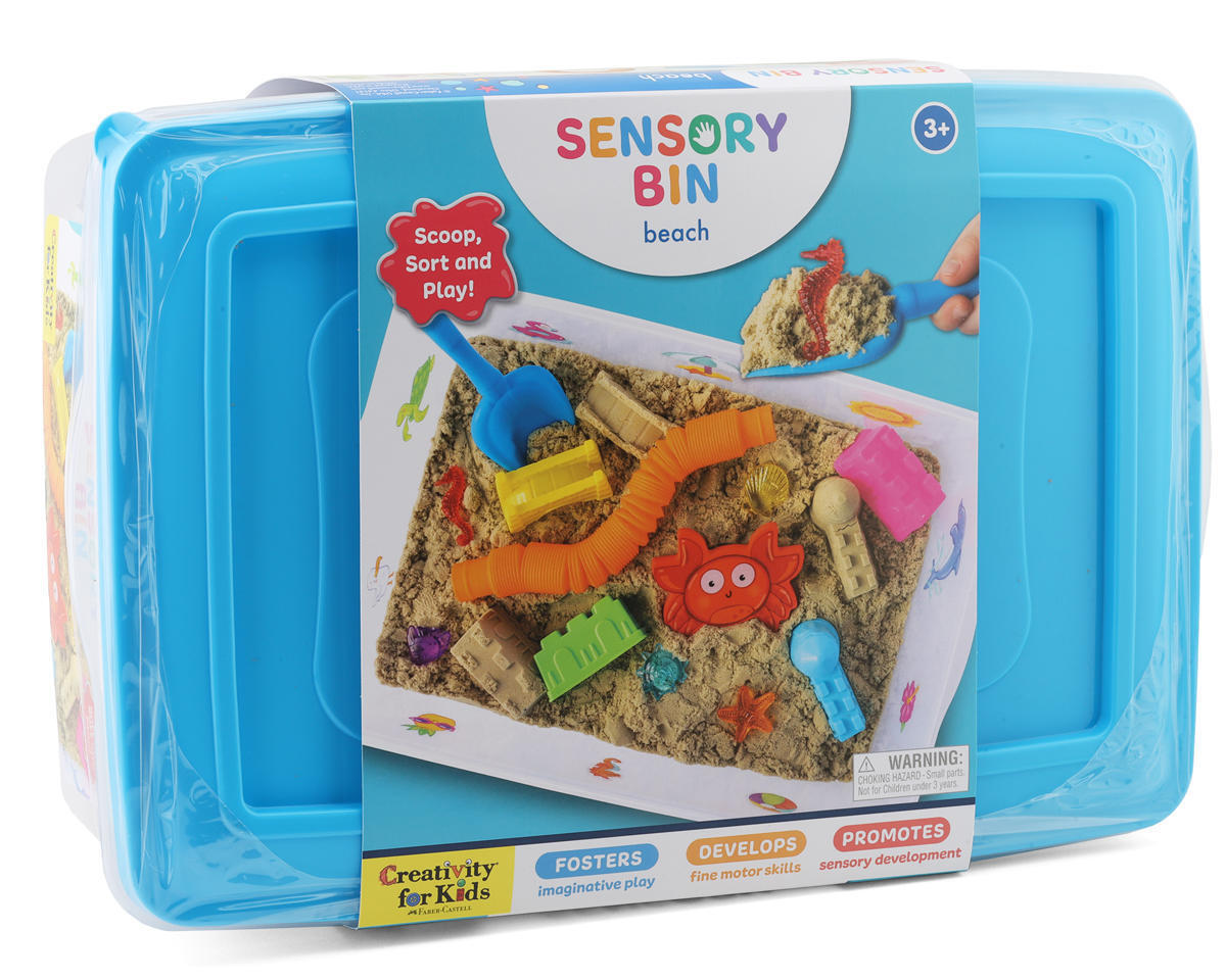 Creativity For Kids: Sensory Bin (Beach)